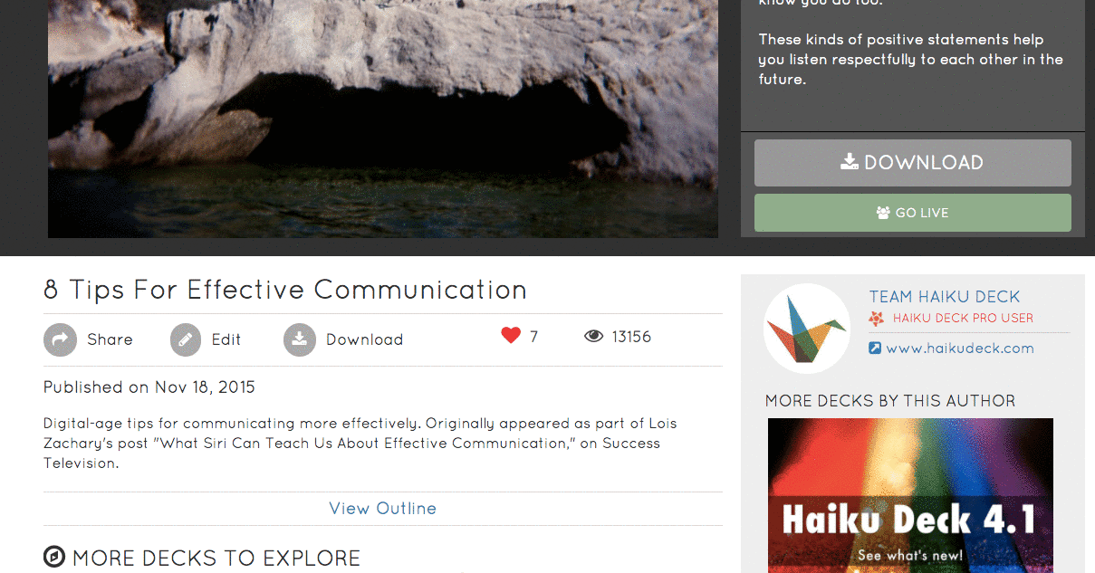 share - Haiku Deck Blog