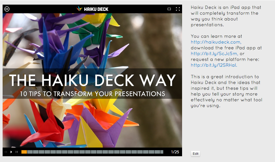 10 Winning Presentation Ideas - Haiku Deck Blog