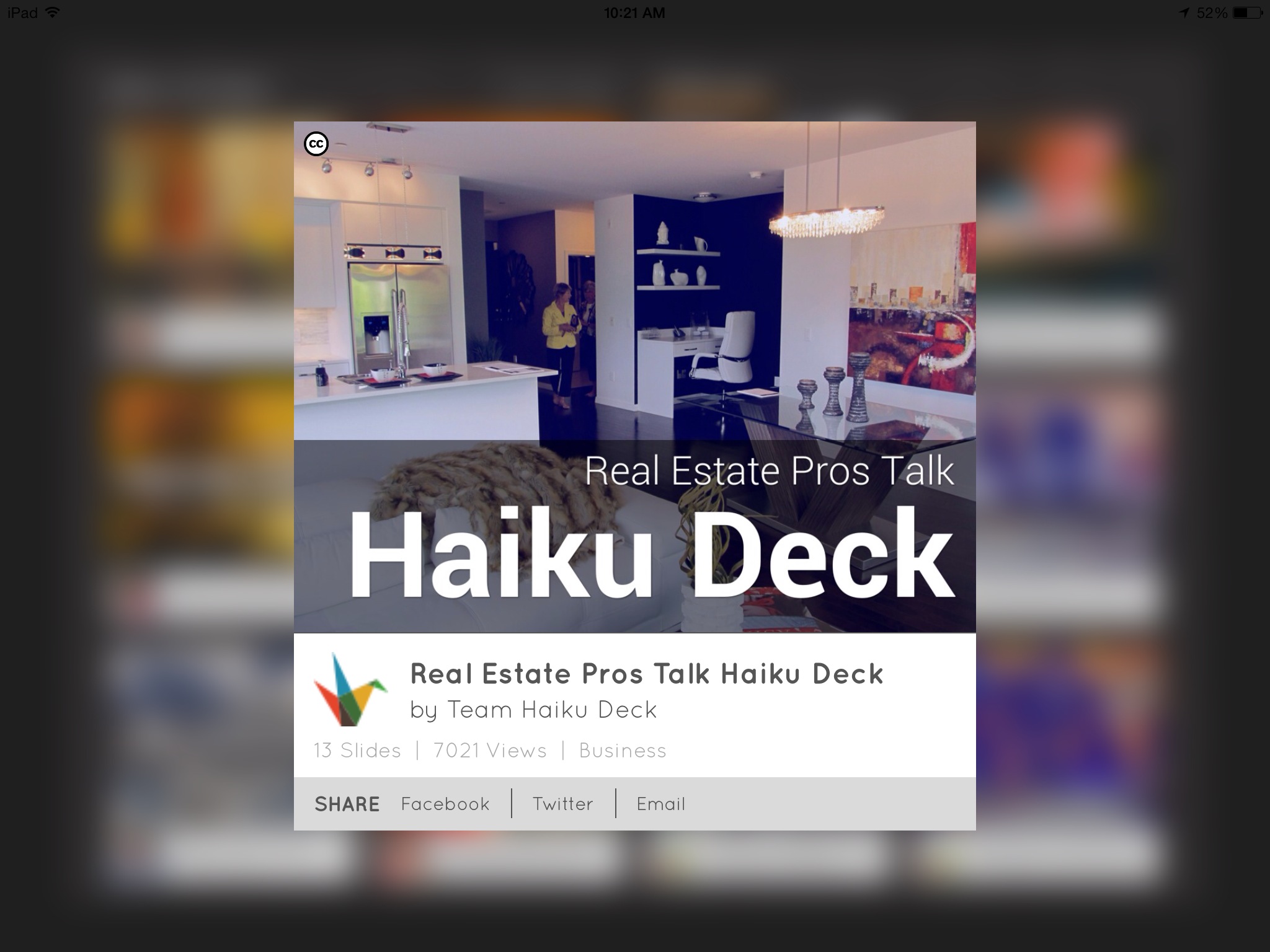Announcing Haiku Deck for iPad with iOS 7 Support - Haiku Deck Blog